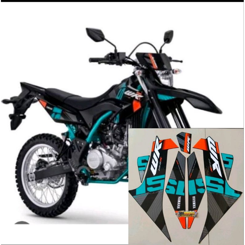 Striping Yamaha WR 155R 155 R 2023 2024 standard body list motorbike ...