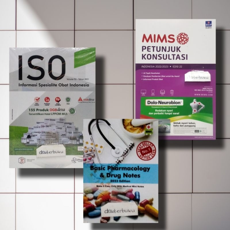 Package Of 3 Books ISO VOL 53 In 2021+MIMS Consultation Instructions ...