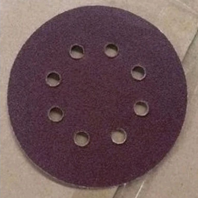 5 inch round sandpaper, 8 hole sticky sandpaper | Shopee Philippines