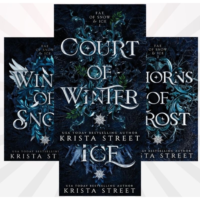 Fae of Snow & Ice (4 book series) : Court of Winter, Thorns of Frost, Wings of Snow, Crowns of ...