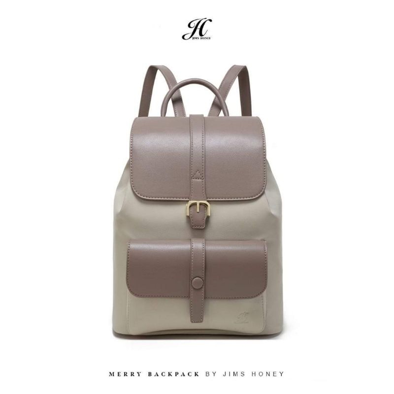 Jims Honey Merry Backpack Contemporary Women's Backpack | Shopee ...