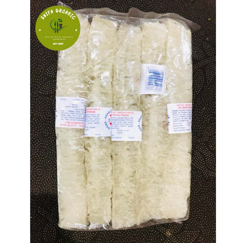 Natural Agar Agar Agar Agar Agar AA Sticks 5 Sticks | Shopee Philippines