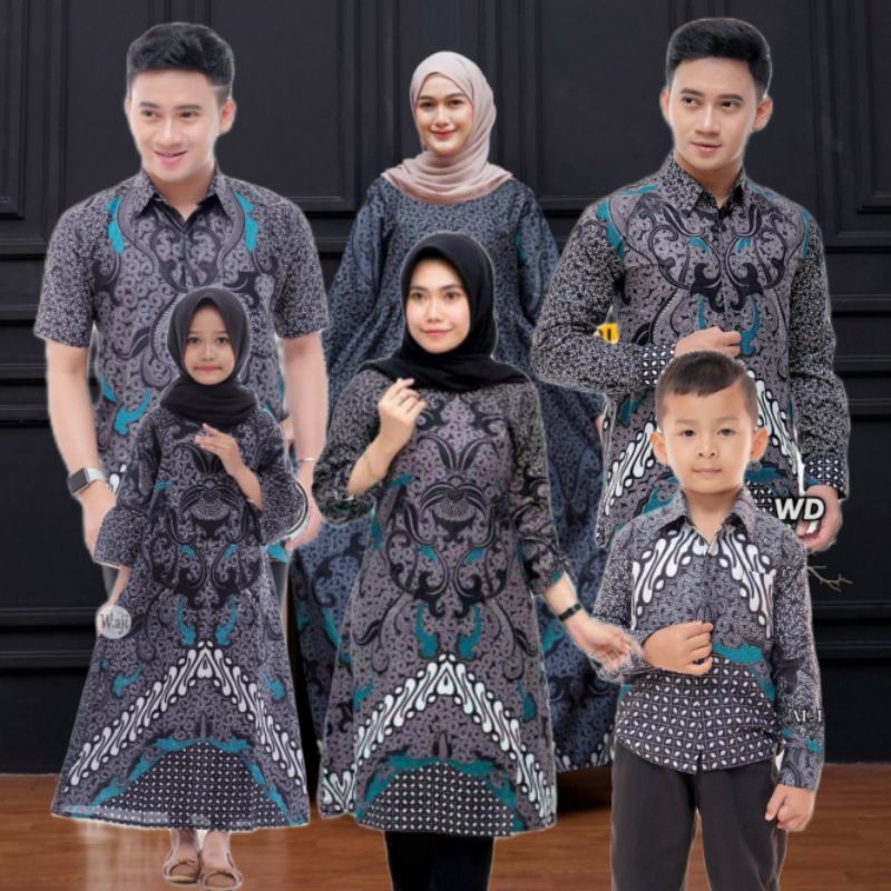 Can Be Separate || Couple Batik Family Husband And Wife Boy Girl 2-13 ...