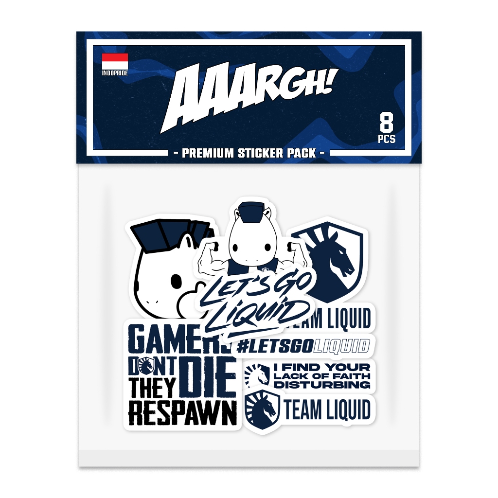 Sticker TEAM LIQUID Sticker Pack vol. 1 (Basic Edition) | Shopee ...