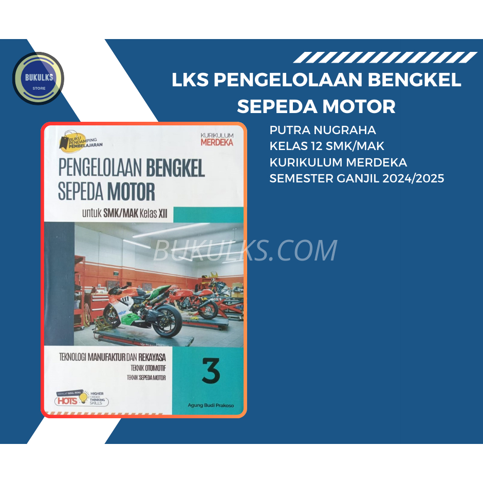 Lks Book Productive Motorcycle Workshop Management SMK/MAK Putra ...