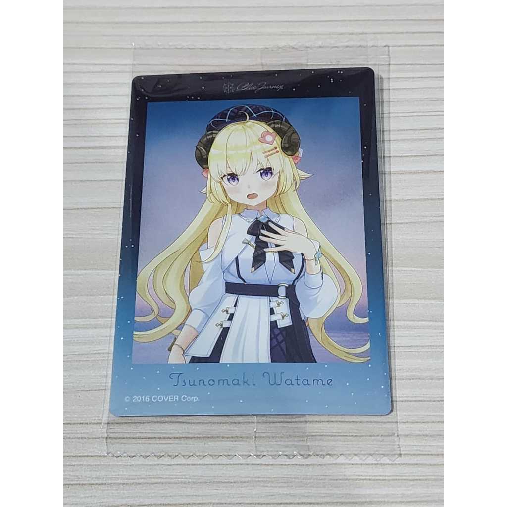 Hololive Blue Journey Yoake no Uta Tsunomaki Watame Collectible Card ...