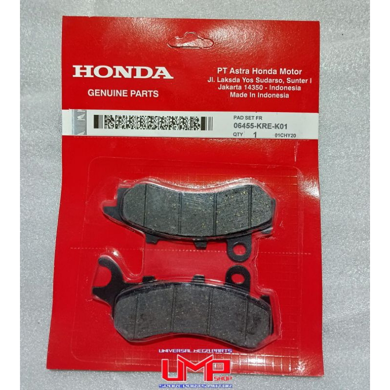 Front Brake Pads (CBS) – ADV 150, PCX 150 K97, PCX 160 K1Z | Shopee ...