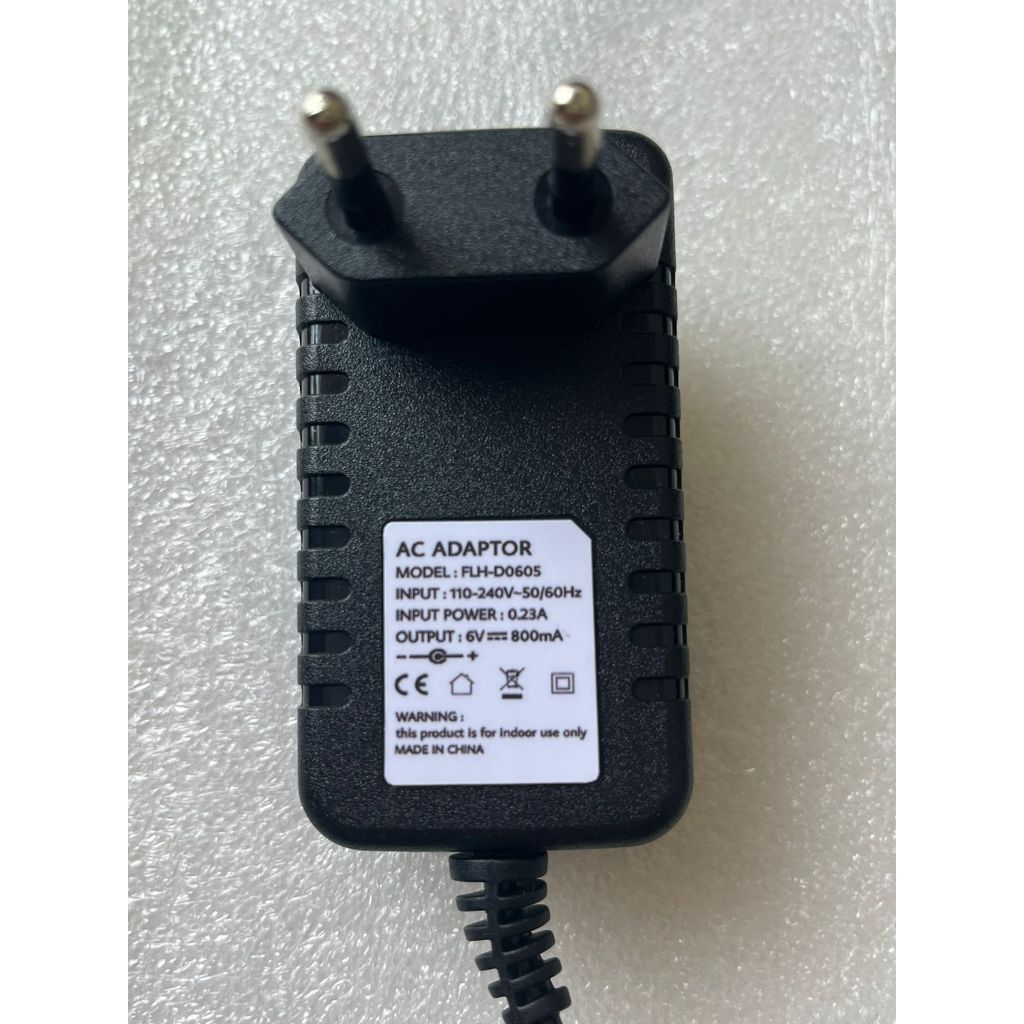 Ac Adapter 6V 800mA MODEL FLH-D0605 | Shopee Philippines
