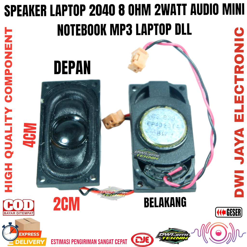 HP COMPAQ ACER LENOVO Asus Universal Laptop Internal Speaker Dell ...