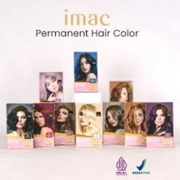 Imac HAIR COLOR 7OML VARIAN Ash Violet I Cofee Brown I Ash Brown I ...