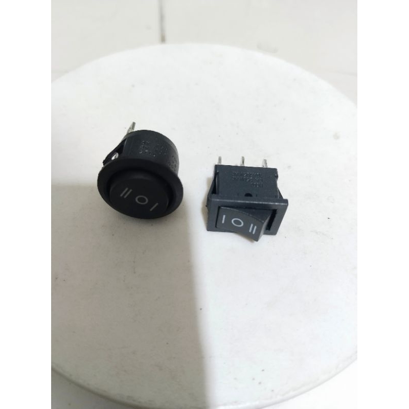 TOMBOL 3 pin motorbike switch button hi low dimmer switch button on off ...
