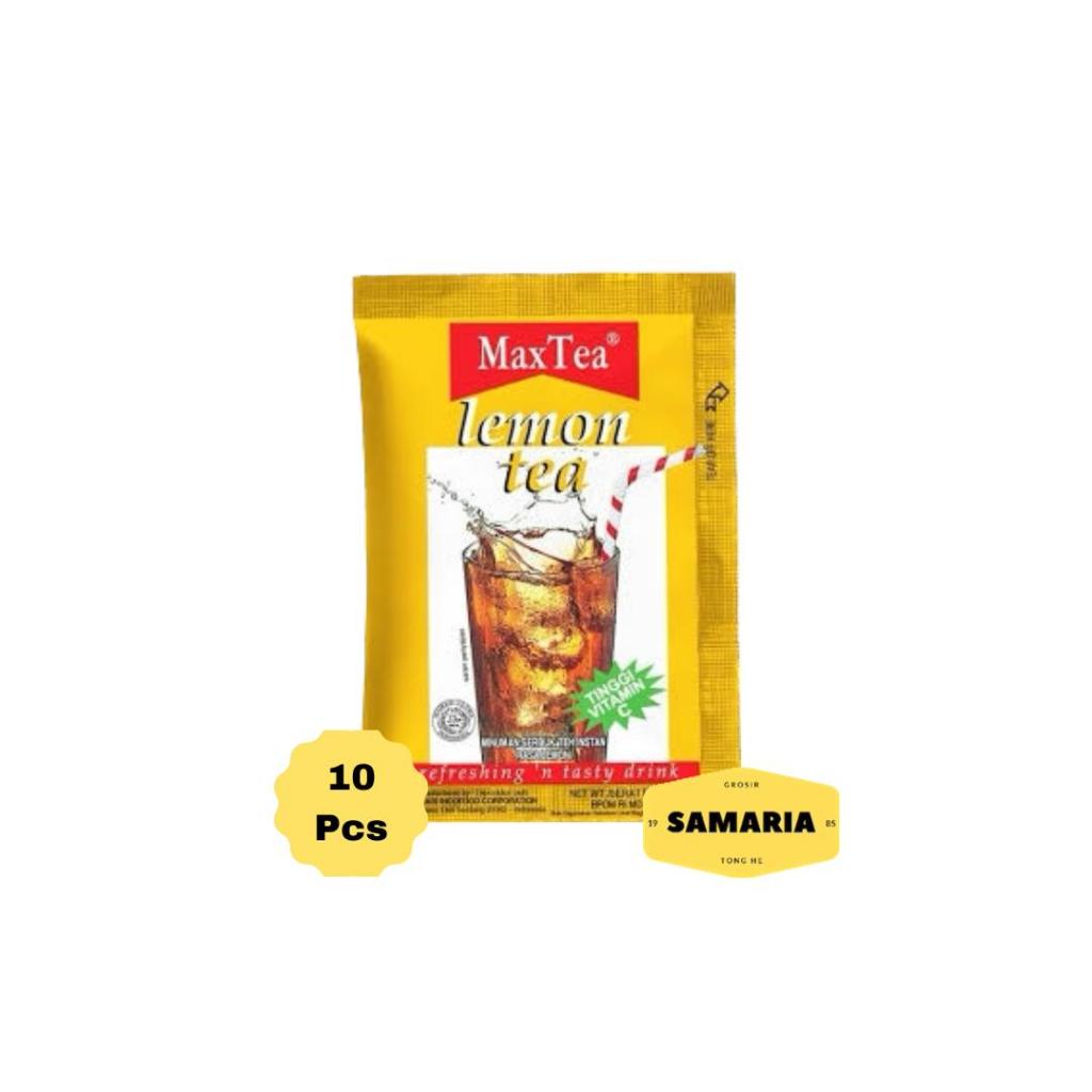 Max Tea Lemon Tea 25 Gram Renceng (10 Pcs) | Shopee Philippines