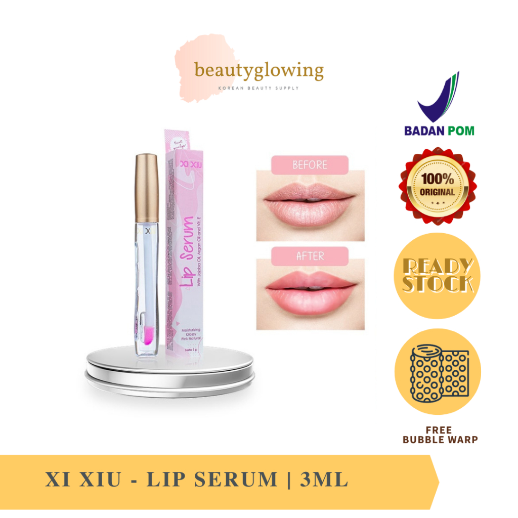Xi XIU Lip Serum - Lip Moisturizer - natural healthy lips, natural ...