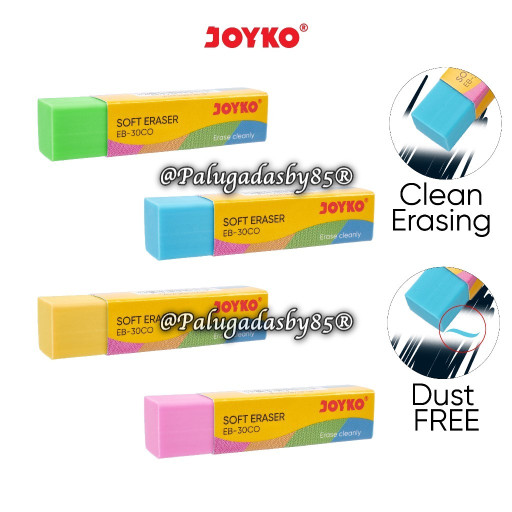 (1 Piece) Eraser Joyko EB-30CO Color / Eraser Eraser Joyko EB-30CO ...