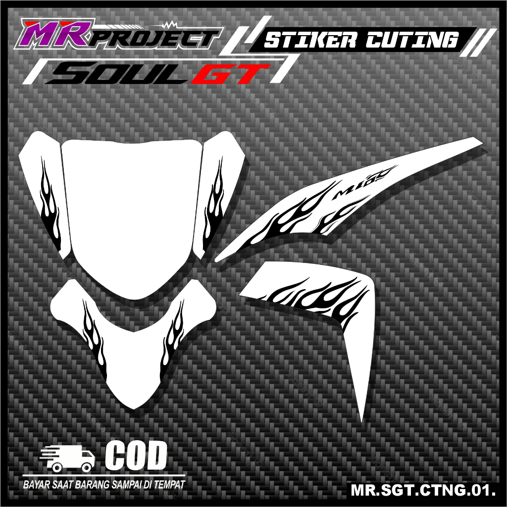 Mio SOUL GT Cutting Stickers, Striping Stickers MIO SOUL GT List Of ...