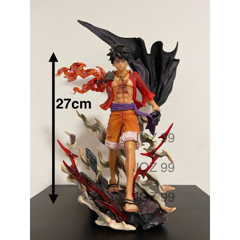 Monkey D LUFFY HAKI ROBE ONE PIECE ACTION FIGURE DIORAMA | Shopee ...