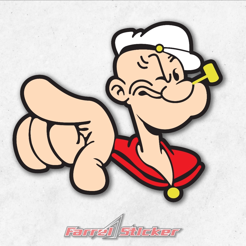 Popeye sticker Cartoon sticker | Shopee Philippines