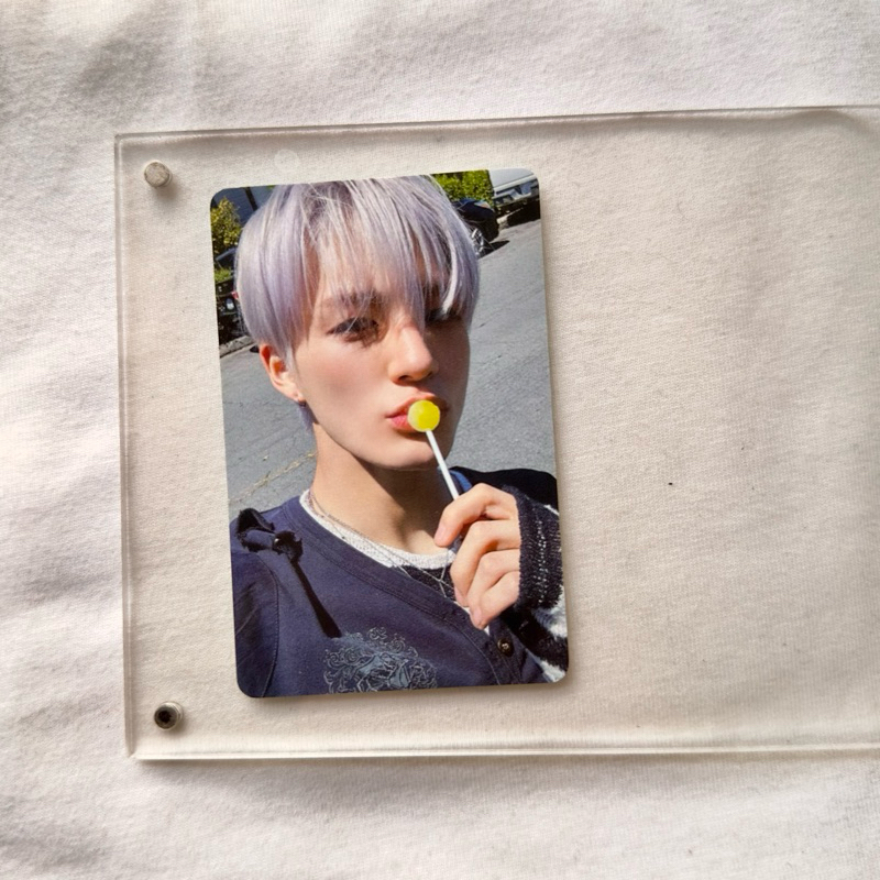 Jeno candy lollipop - official photocard pc poca nct dream lucky draw ...