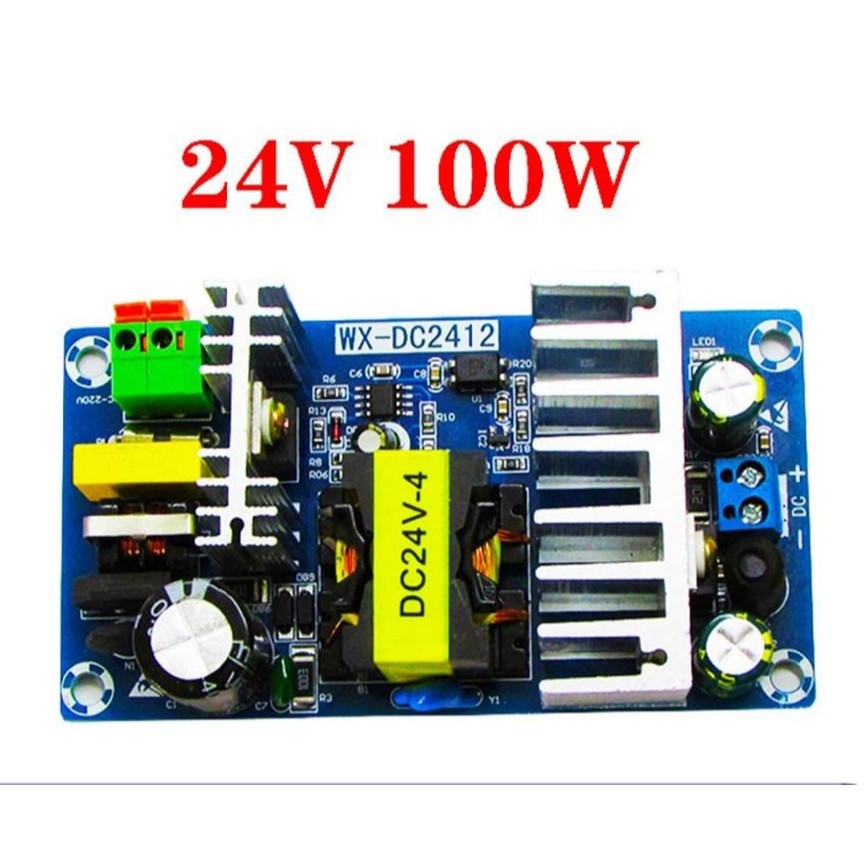 Wx-dc2412 High Power Switching Power Supply Module Output 24V 4-6A ...
