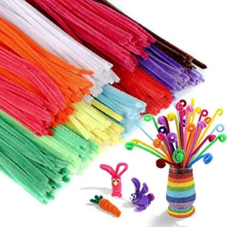 Velvet feather wire/pipe cleaner/mercy feather 30cm (100pcs) | Shopee ...