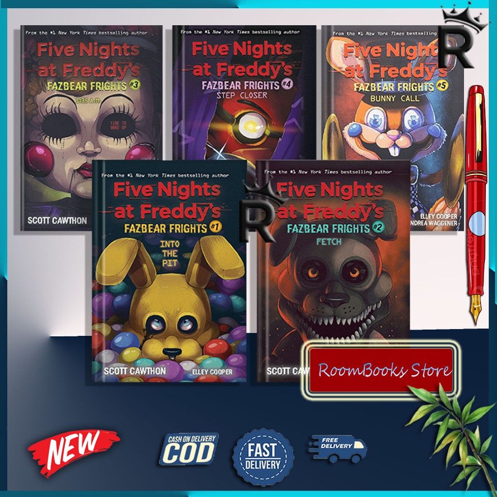 Five Nights At Freddy's (12 book series) by Scott Cawthon (English ...