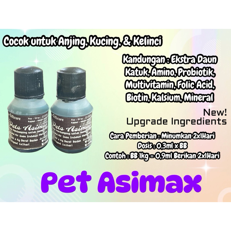 Premium Amour Pets Asimax Breast Milk Booster Supplement Breast Milk ...
