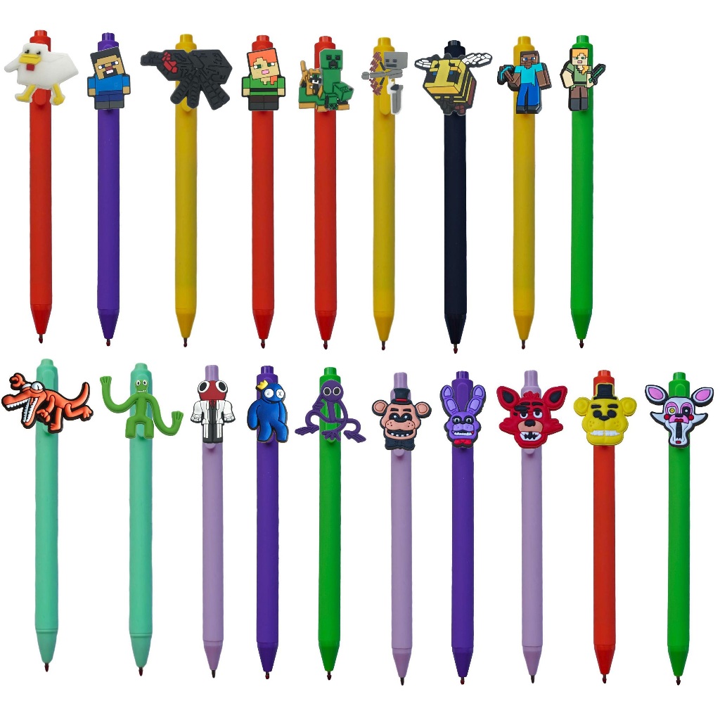 Fnaf Roblox Rainbow Friends Minecraft Game Character Mechanical Pen ...