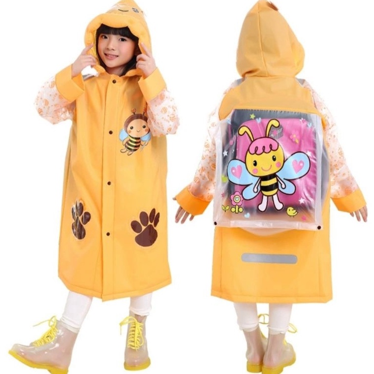 Code T4W6 Raincoat For Elementary School Children Coat For Girls Boys ...