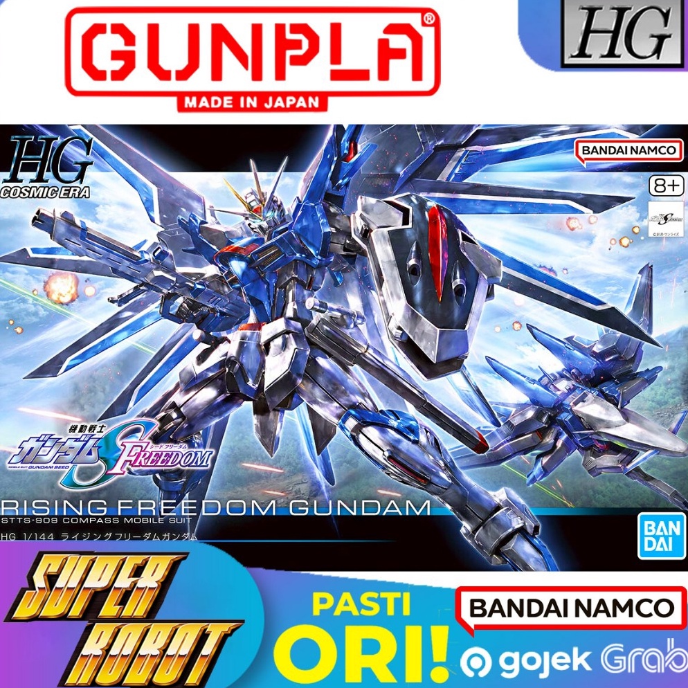 Code T48U BANDAI HG STTS99 Rising Freedom Gundam HGCE | Shopee Philippines