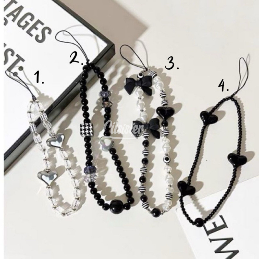 Mono Black Series Phone String (UNIVERSAL) | Shopee Philippines