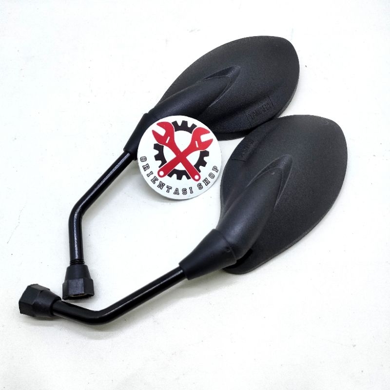 Universal LONG STEP MIRRORS X1 HONDA AND YAMAHA MOTORCYCLES | Shopee ...
