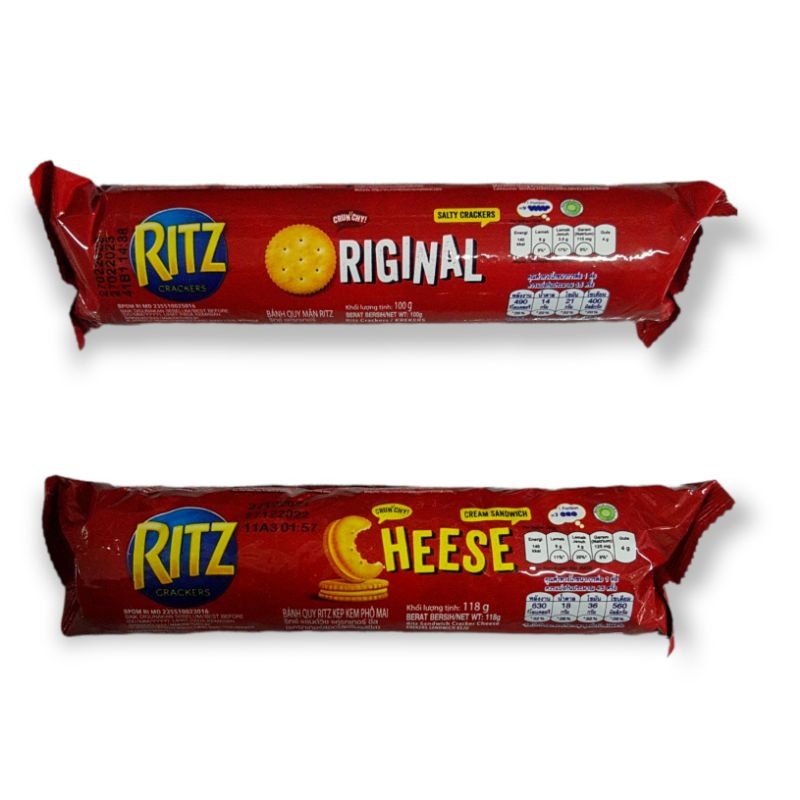 Ritz ROLL CRACKER & SANDWICH Biscuit 100gr | Shopee Philippines