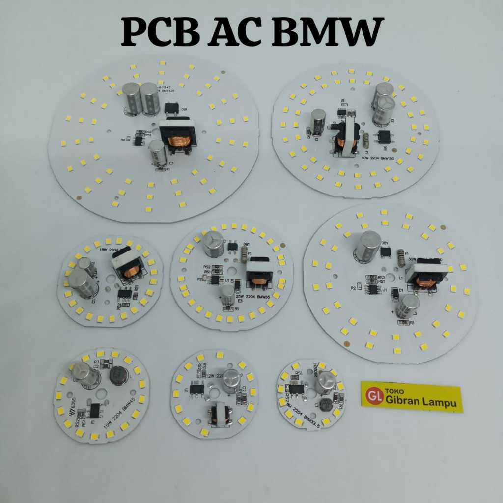 Super Bright AC LED PCB (BMW) - AC 220V LED Light Spare Parts Bonus BM ...