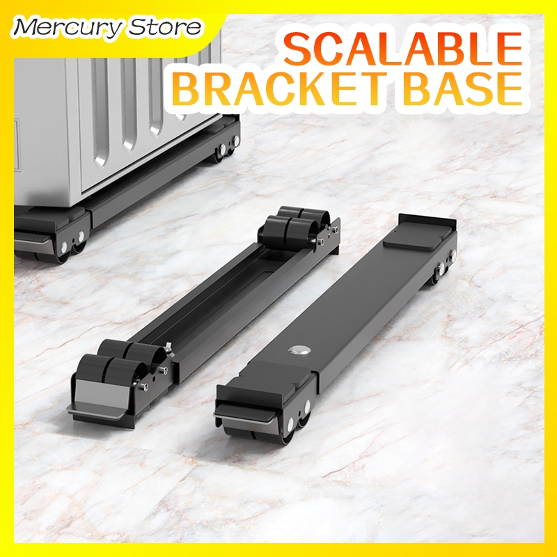 MESIN Portable Wardrobe Wheel/Fridge Placemat/Fridge Leg/Washing ...