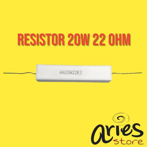RESISTOR 20W 22 OHM NICE WHITE | Shopee Philippines
