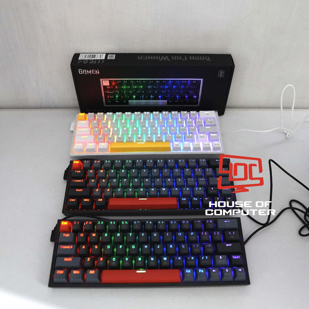 GAMING KEYBOARD MECHANICAL GAMEN TITAN V LITE LATEST TITAN SERIES 60% ...