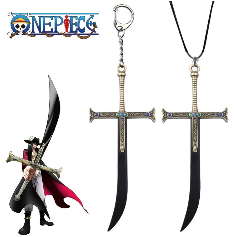 Mihawk Necklace One Piece Dracule Mihawk Luffy Straw Hat Pirates ...