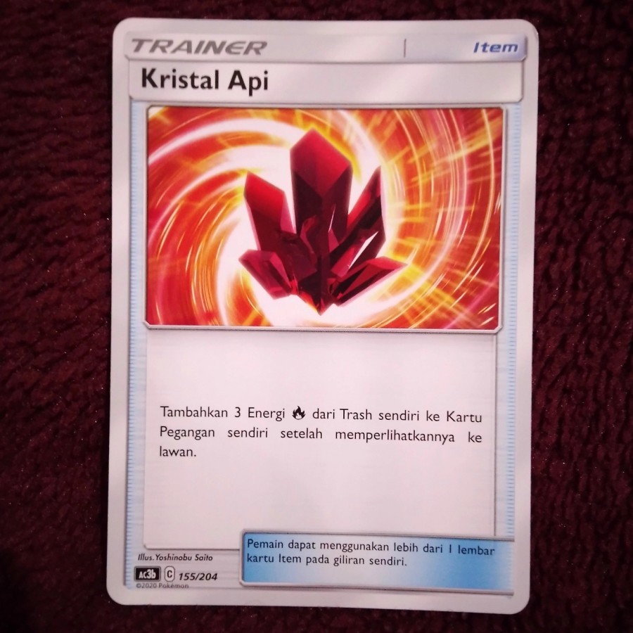 Fire Crystals - Pokemon TCG Indonesia | Shopee Philippines