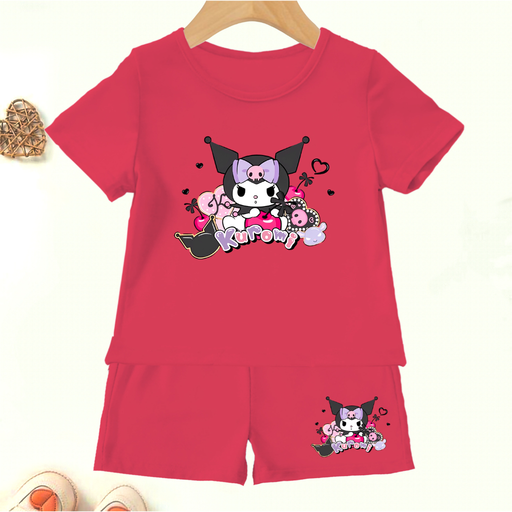 Kuromi Clothes Children's Clothes/kuromi Suits | Shopee Philippines