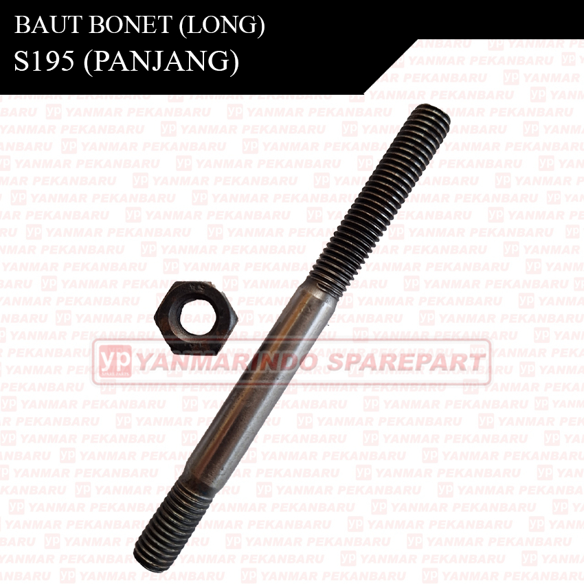 MESIN S195 S1100 S1110 Bolt Bonet Stud Rocker Arm 120MM dongfeng Engine ...