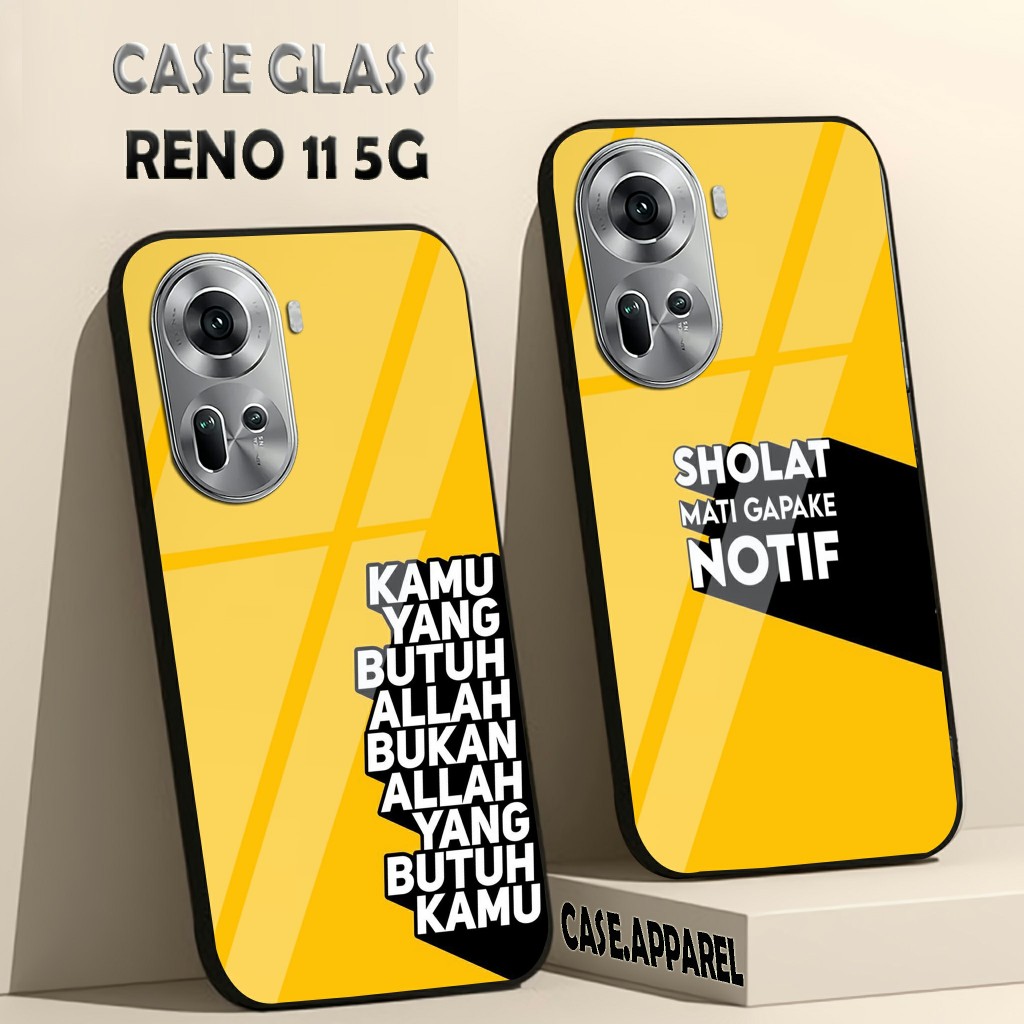Case Oppo Reno 11 5G - Softcase - Latest Casing - Oppo Reno 11 5G Glass ...