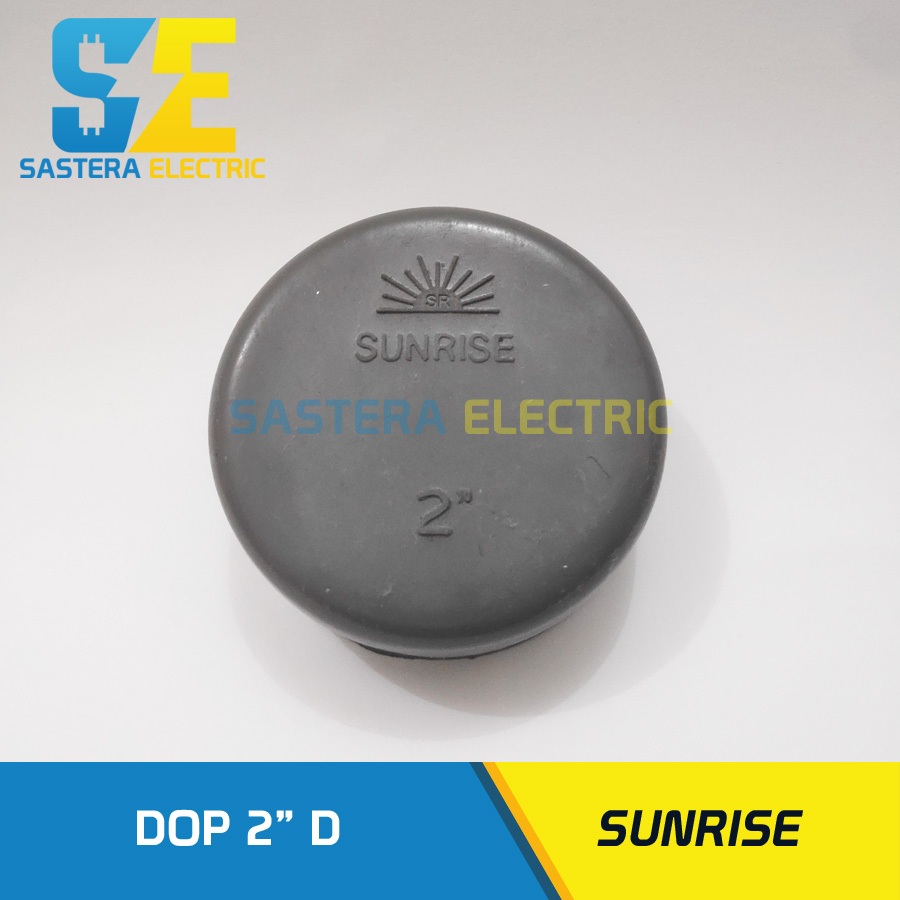 Dop 2" inch PVC Sunrise / Pipe Cap 2" inch D / End Cap 2" in / Plain ...