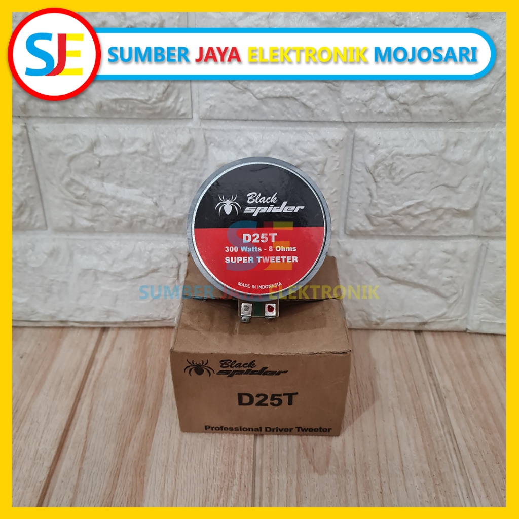 Tweeter Driver Black Spider D25T/Driver Tmws 300 watt Black Spider ...