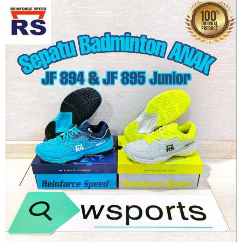 RS [[Can Change Size]] Jeffer JF 890 891 892 883 894 895 Original Children's Badminton Shoes ...