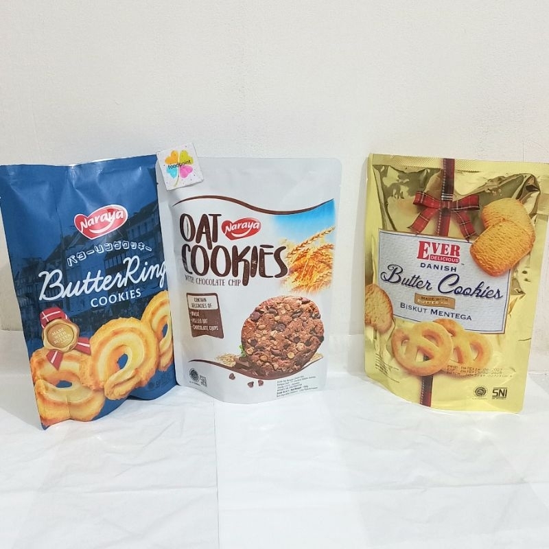 Naraya Oat Cookies with Chocolate Chip / Butter Ring Cookies // Ever ...