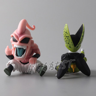 Action Figure DRAGON BALL VILLAINS CHIBI Miniature Toy Display Cake ...