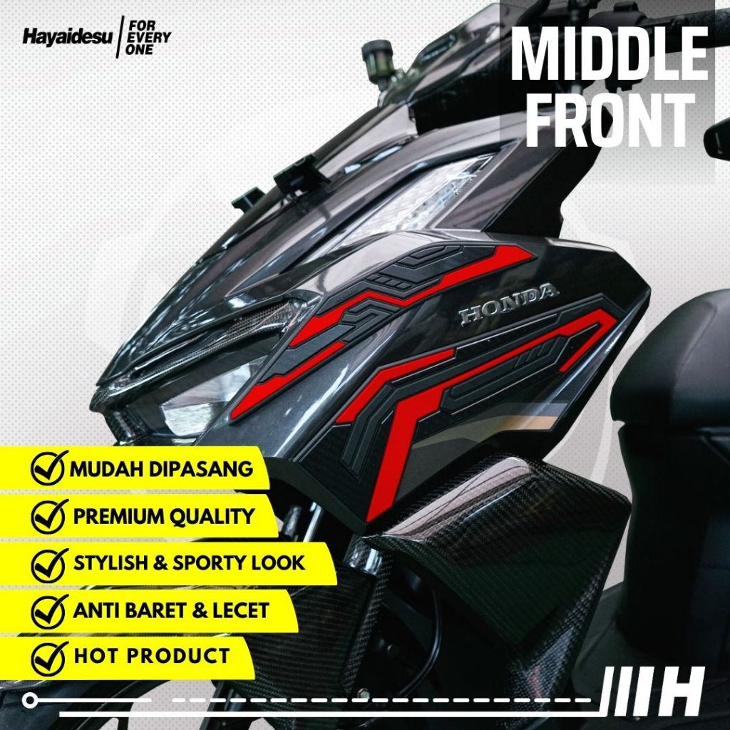 Hayaidesu Vario FI / Click 160 Middle Front Body Protector Cover ...