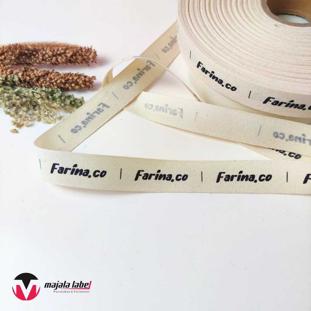 Cotton labels, piterban labels, hijab labels, bag labels, doll labels ...