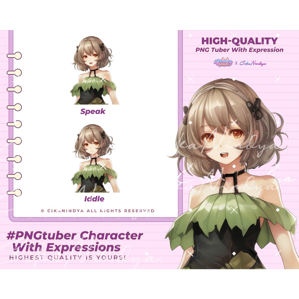 Add A Unique Touch To Your Streaming With An Adorable Tuber PNG ...