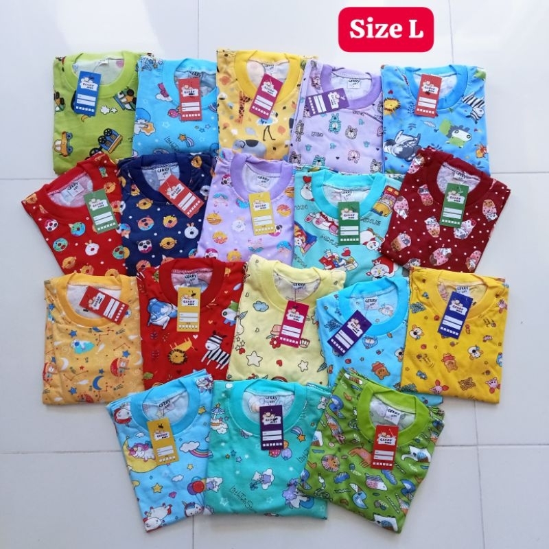 Gerry Kids pajamas for children L 4-5 years (CP) | Shopee Philippines
